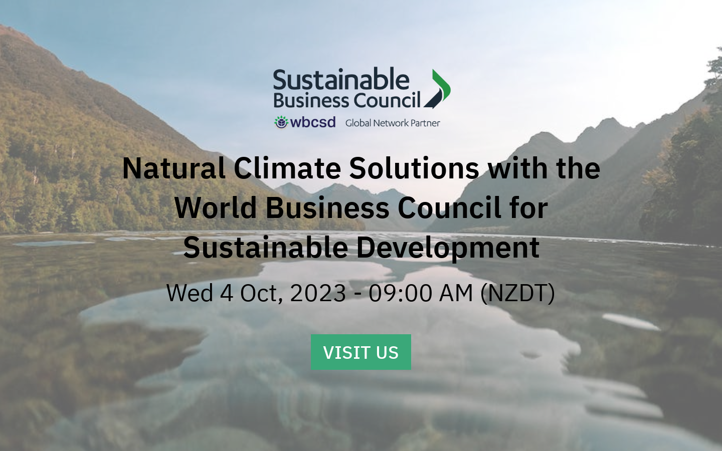 Natural Climate Solutions with the World Business Council for ...